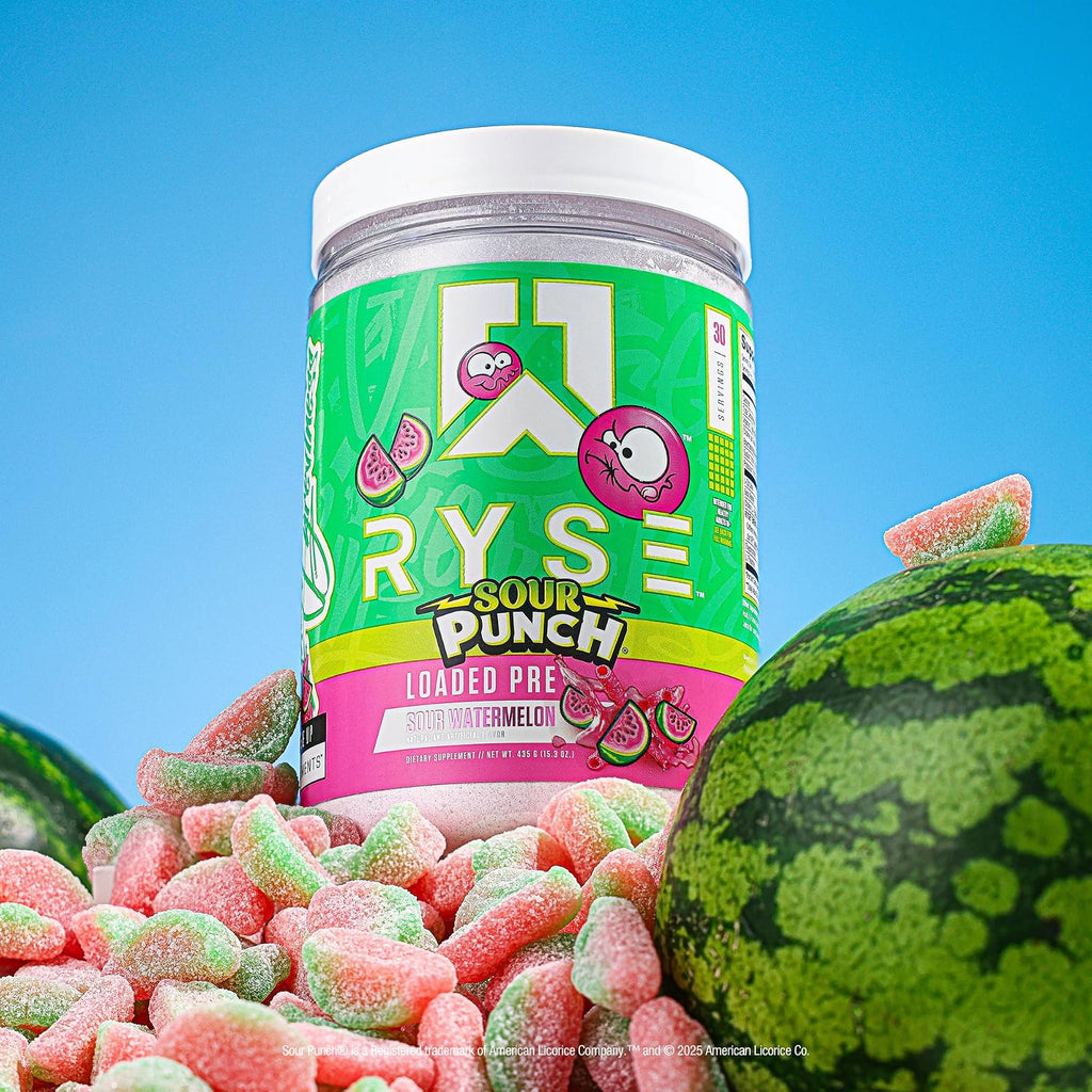 delicious Sour Punch pre-workout flavour