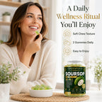 Delicious soursop gummies for wellness