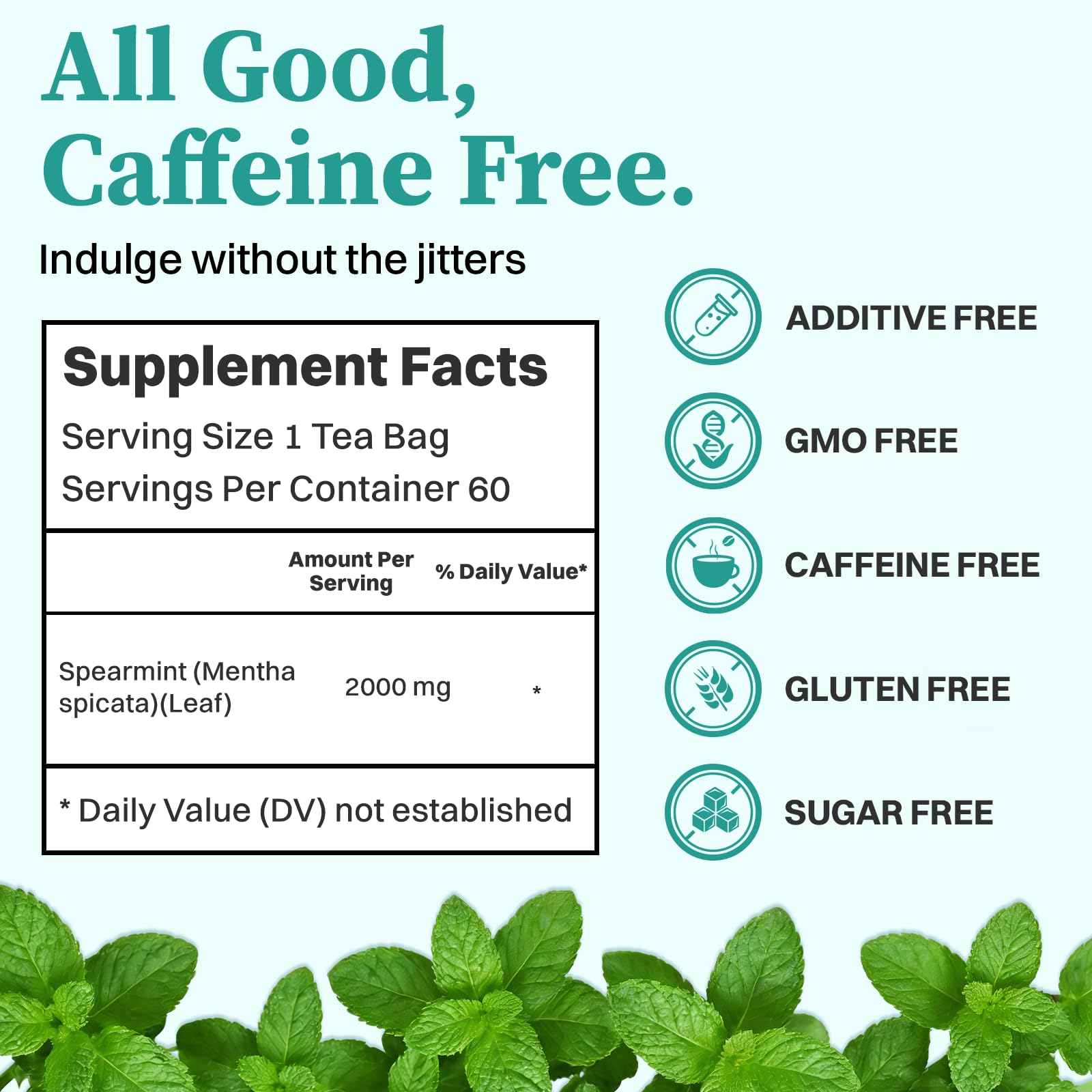 delicious spearmint tea for everyday use