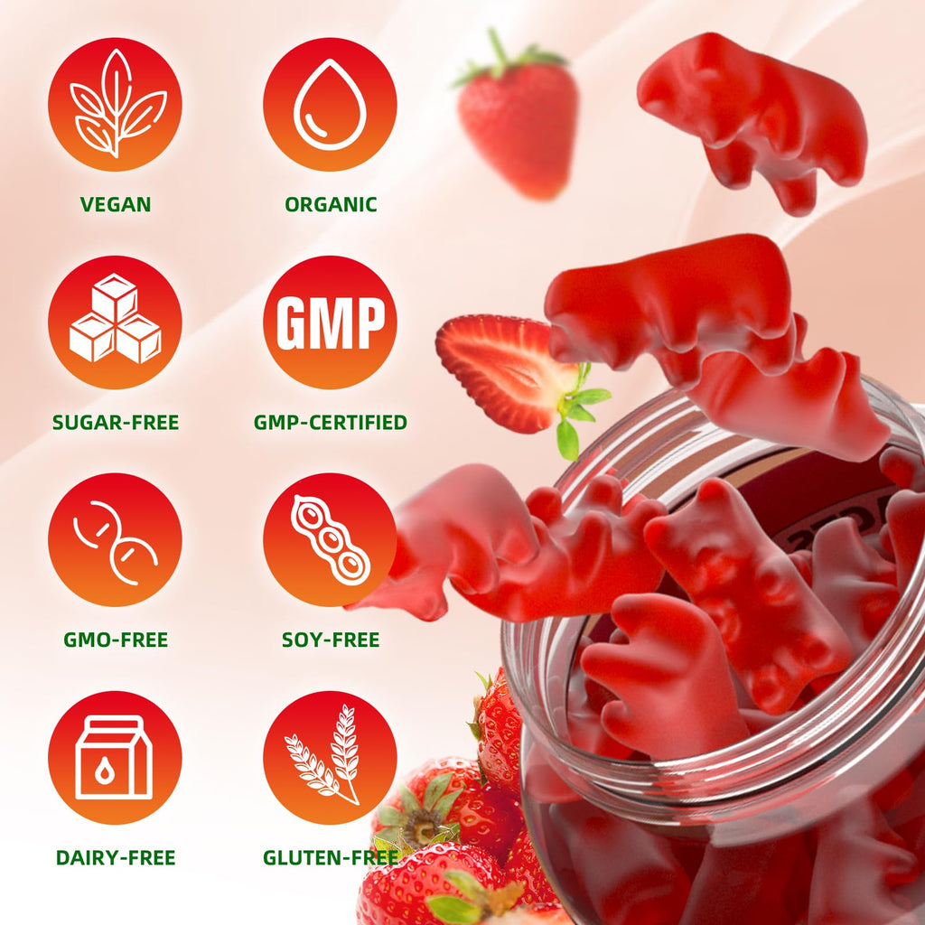 delicious strawberry calcium for daily intake