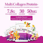 delicious strawberry collagen supplement