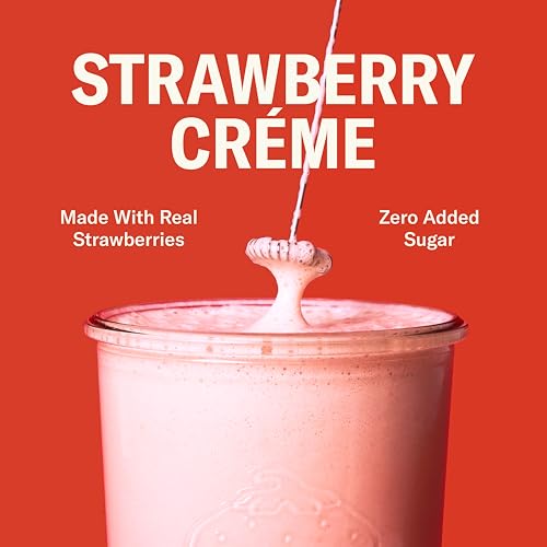 delicious strawberry crème flavour