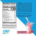 delicious strawberry flavour protein supplement