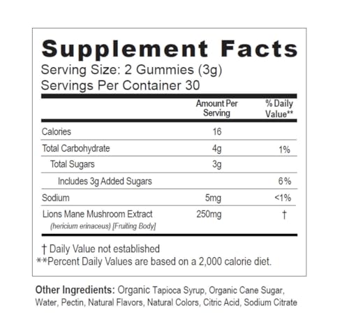 Delicious strawberry gummies for focus