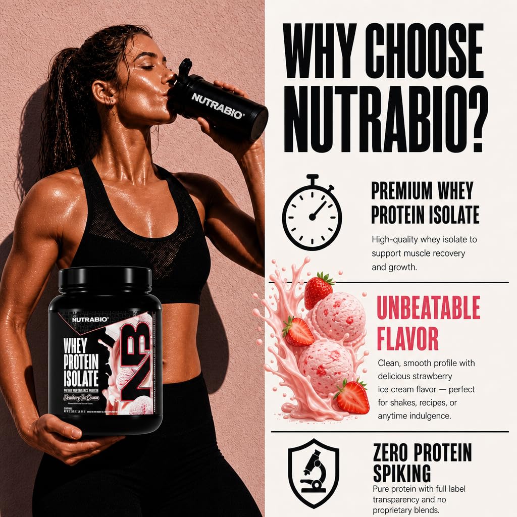 delicious strawberry ice cream protein powder