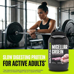 delicious strawberry ice cream protein supplement