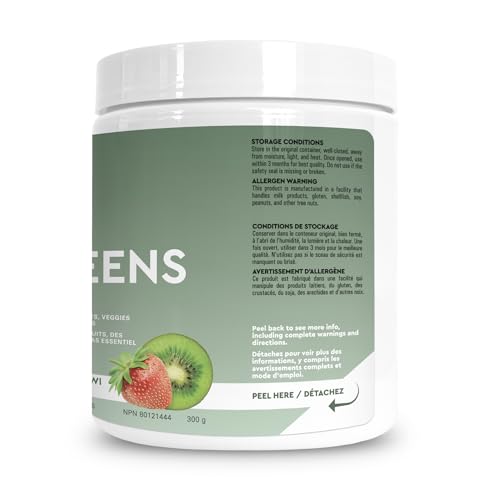delicious strawberry kiwi health supplement