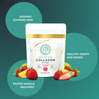 delicious strawberry lemonade collagen drink