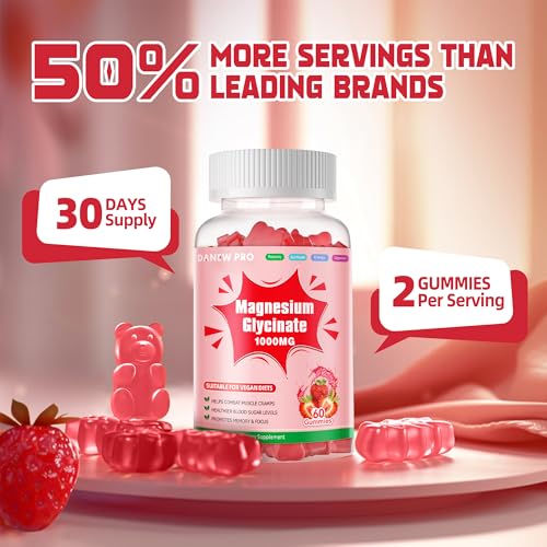 delicious strawberry magnesium gummies