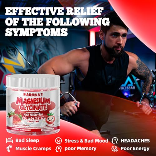 delicious strawberry magnesium soft chews