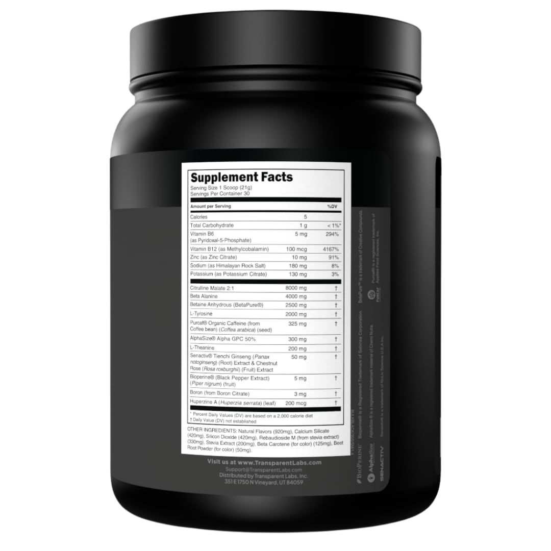 delicious strawberry mango pre-workout