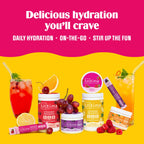 delicious strawberry margarita hydration solution