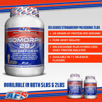 delicious strawberry milkshake protein shake