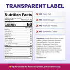 Delicious strawberry protein drink mix