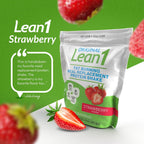 delicious strawberry protein drink
