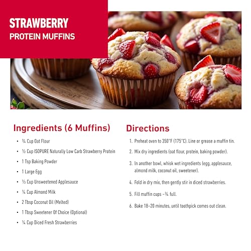 delicious strawberry protein for smoothies