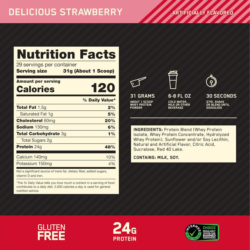 delicious strawberry protein powder for smoothies