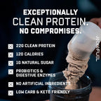 delicious strawberry protein shake mix