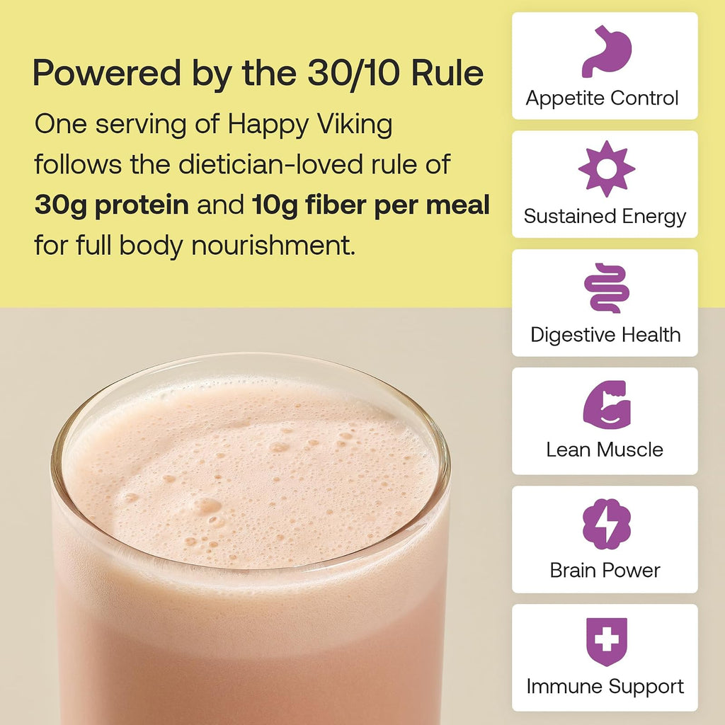 delicious strawberry protein shake