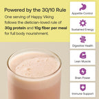 delicious strawberry protein shake