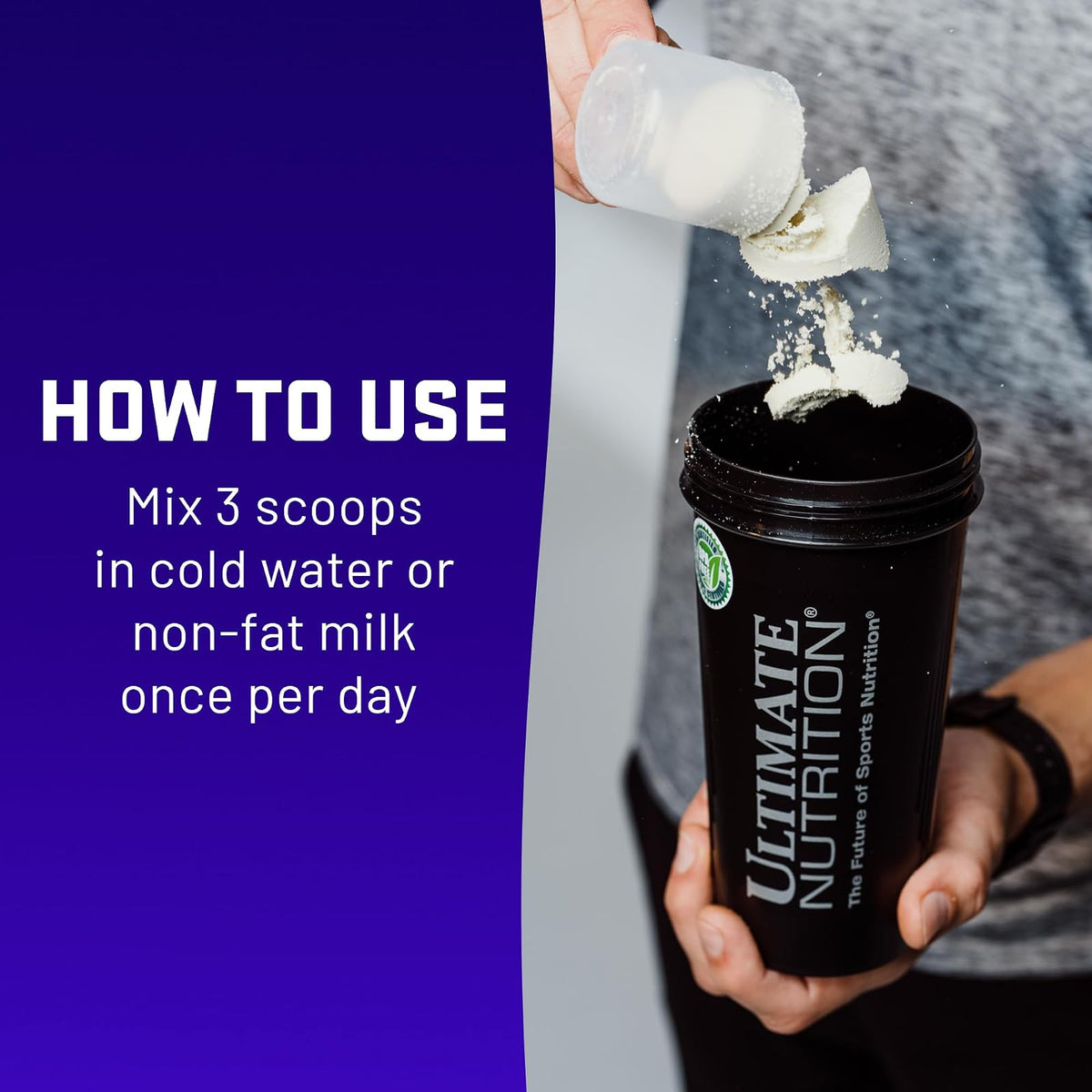 Delicious strawberry protein shake