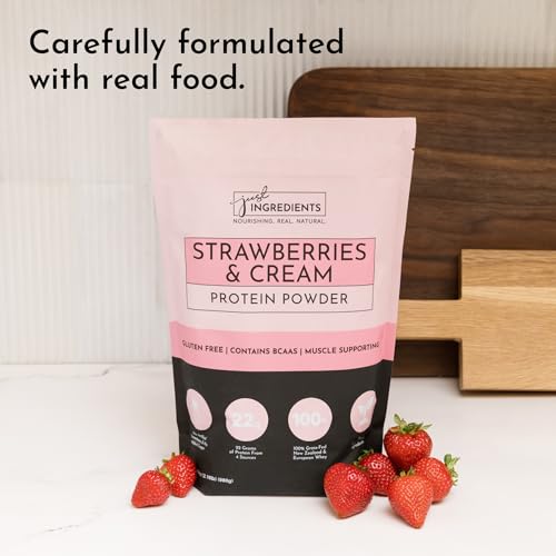 delicious strawberry protein shake