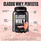 delicious strawberry shortcake protein shake