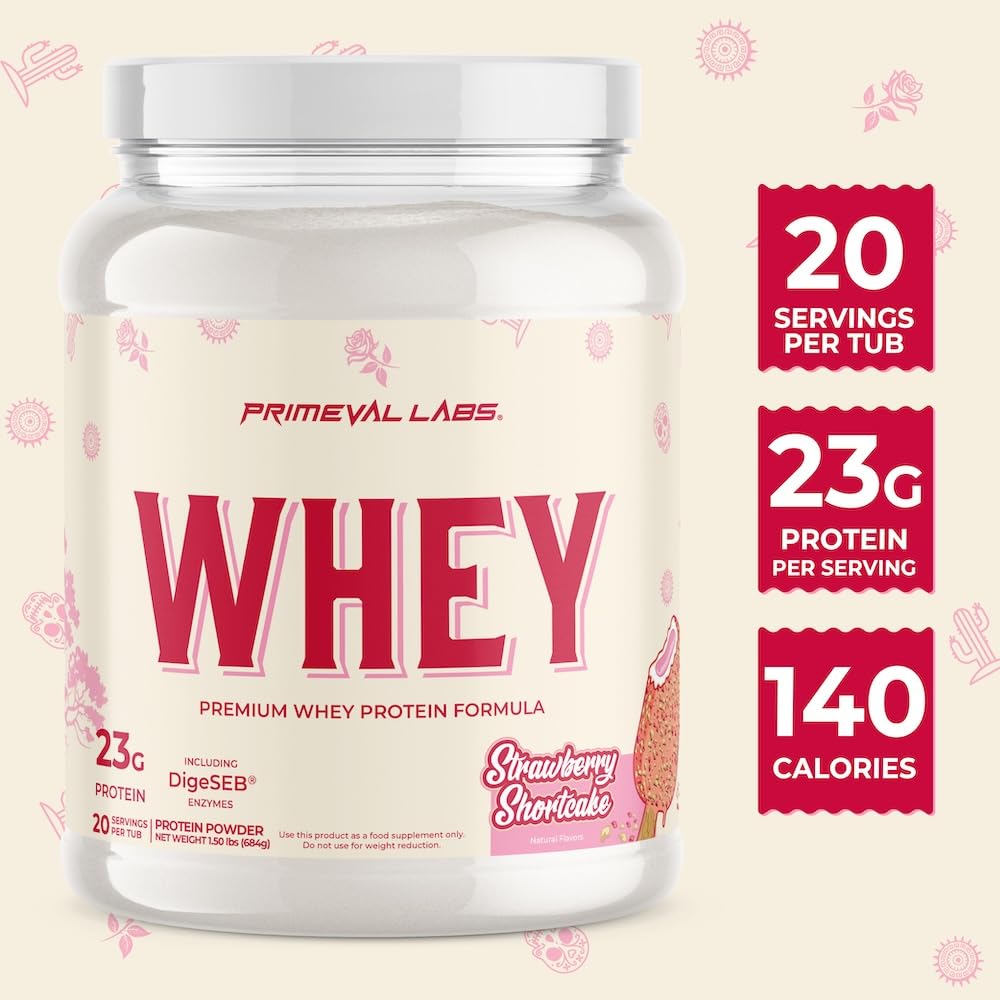 delicious strawberry shortcake protein supplement