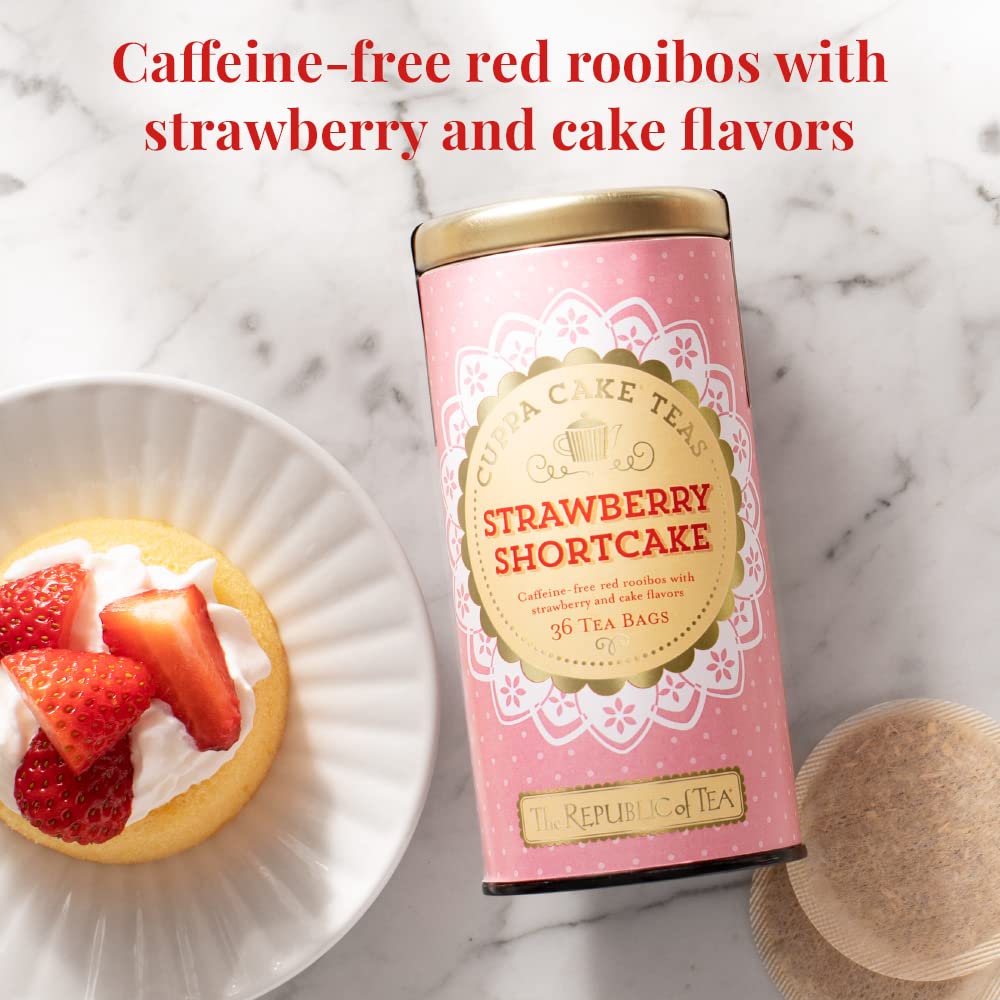 delicious strawberry shortcake tea blend