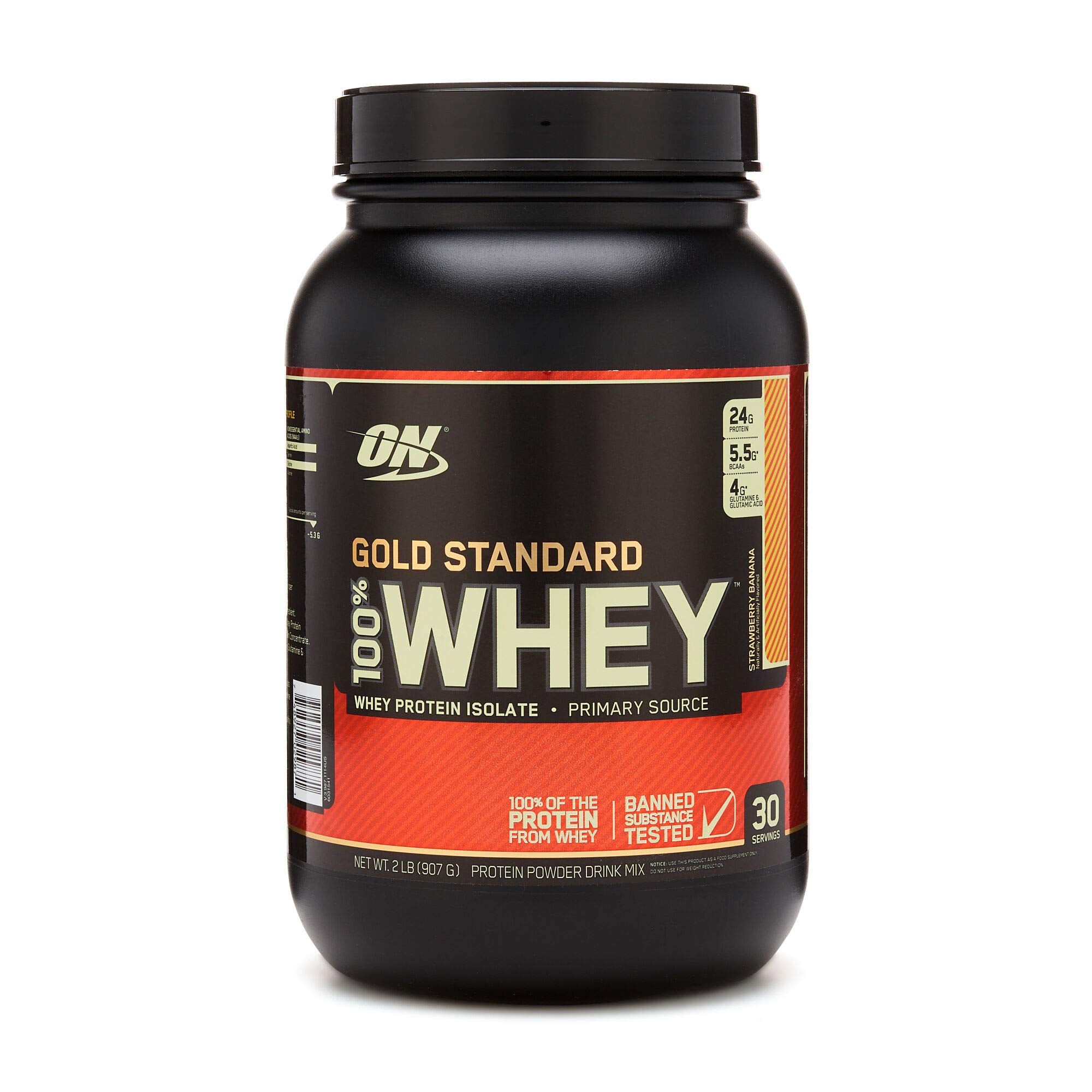 delicious strawberry whey protein powder