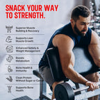 delicious strawberry whey protein treat