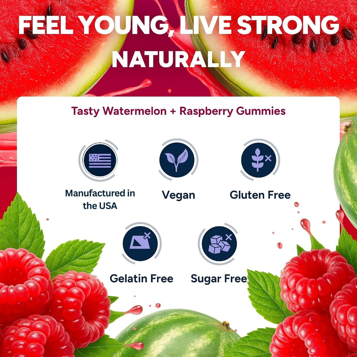 delicious sugar-free gummy supplements