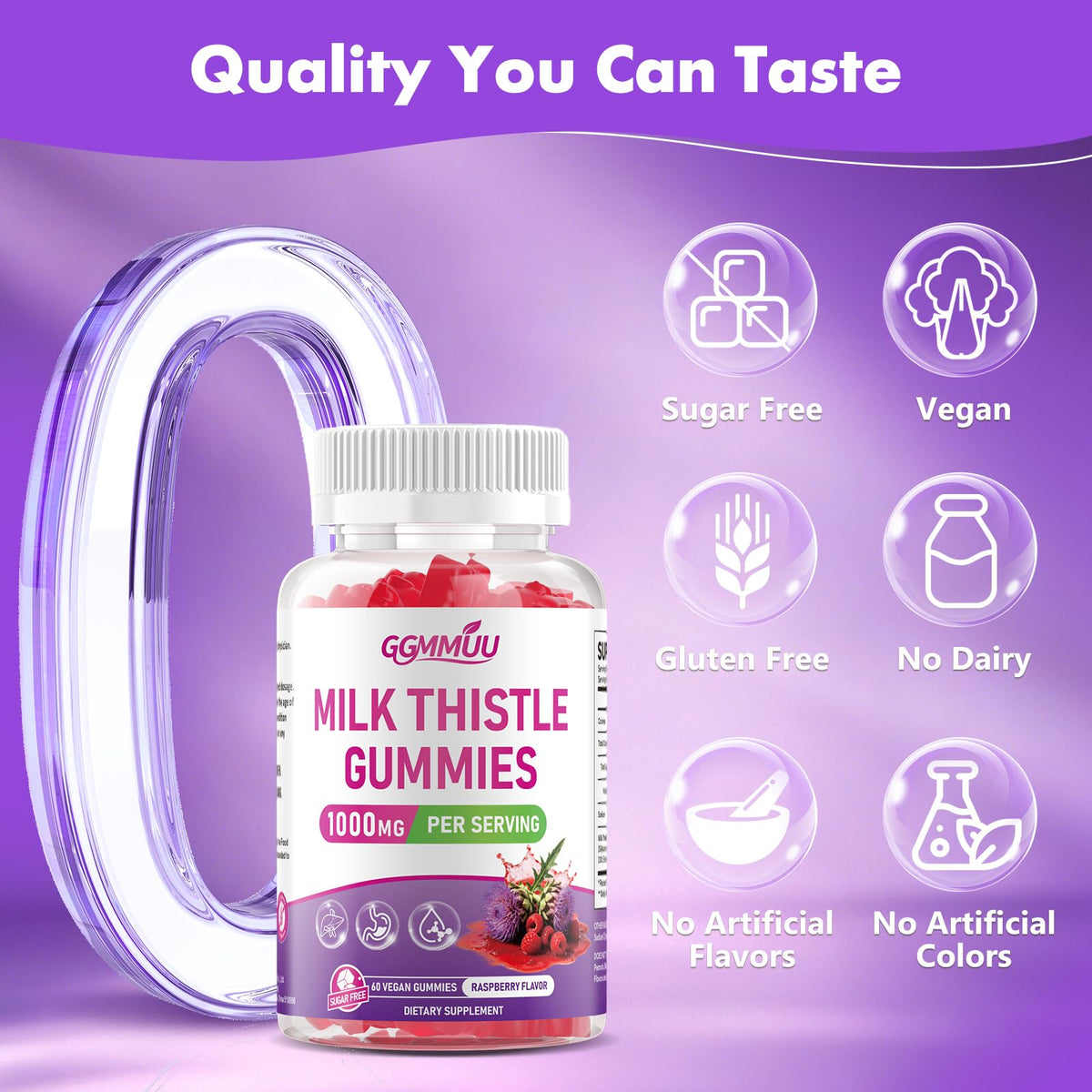 delicious sugar free herbal gummies