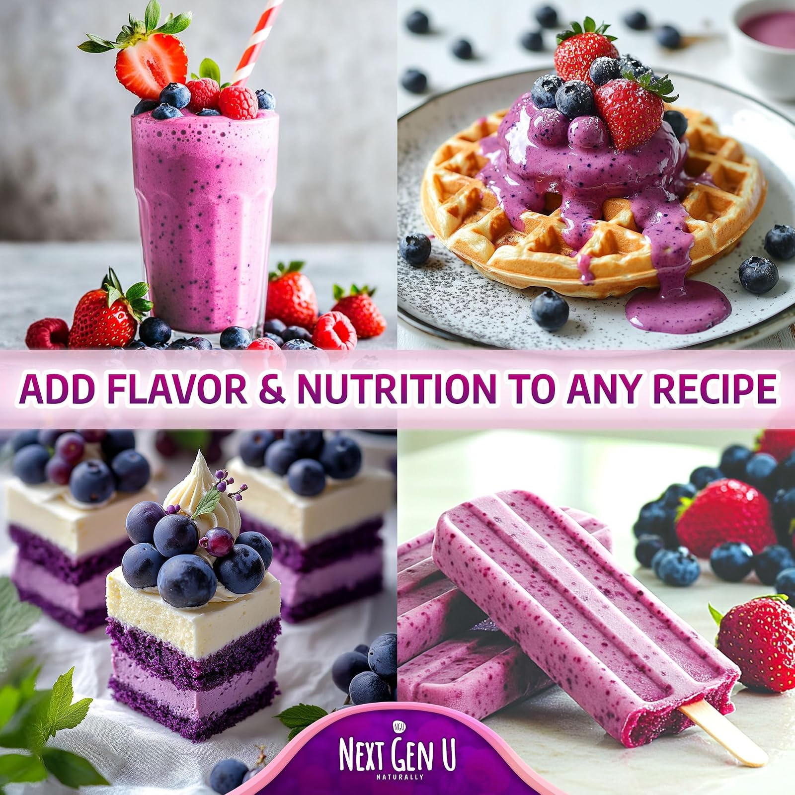 delicious super berry powder for kids