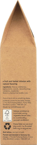 delicious super fruit tea selection