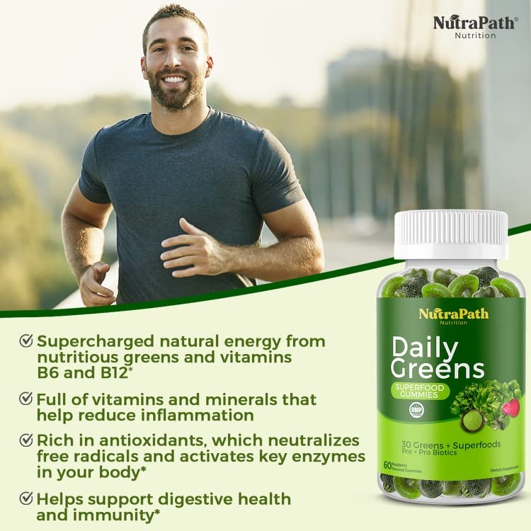 delicious superfood greens gummy vitamins