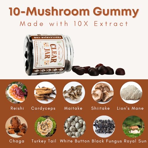 delicious superfood mushroom gummies