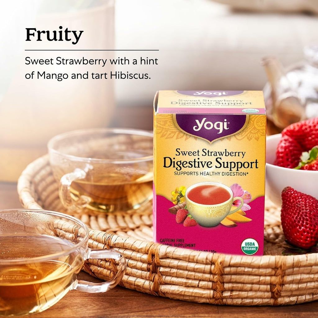 delicious sweet strawberry tea experience