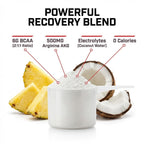 Delicious tropical fruit BCAA drink