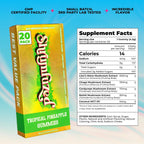 delicious tropical mushroom gummy snacks