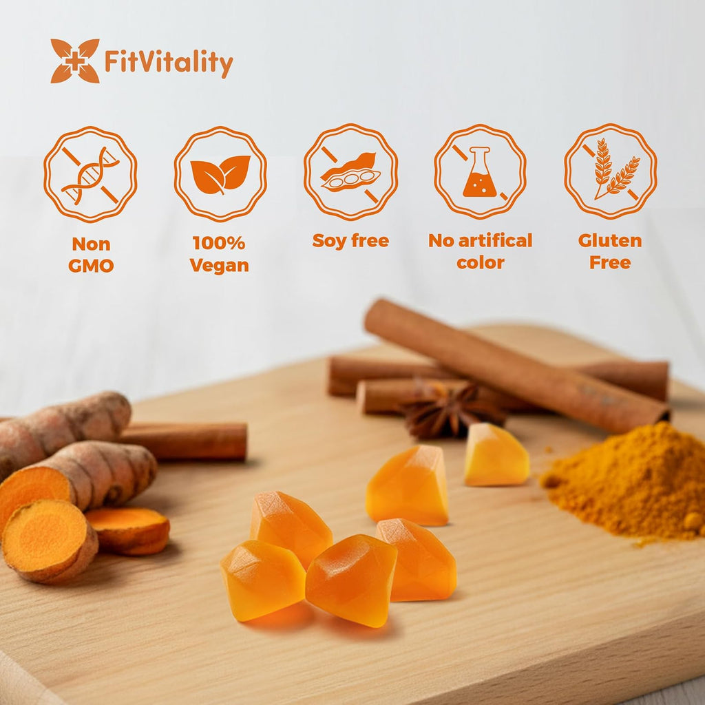 Delicious turmeric ginger cinnamon supplements