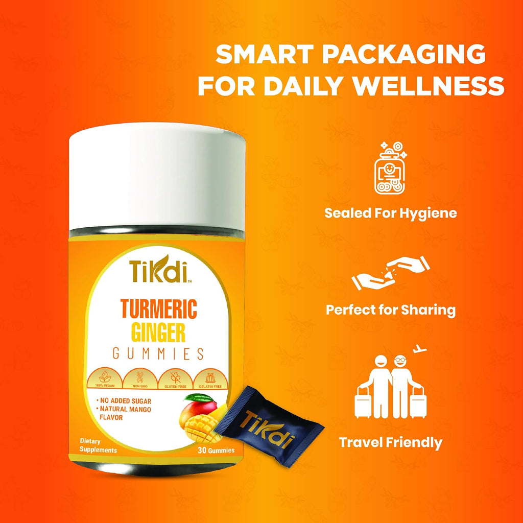 Delicious turmeric ginger wellness treats