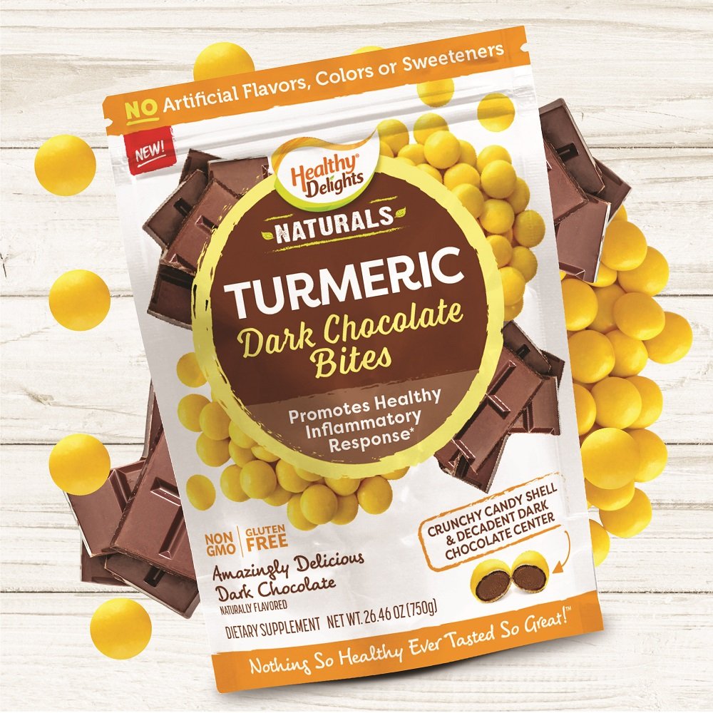 delicious turmeric infused chocolate
