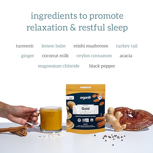 Delicious turmeric tea for sleep