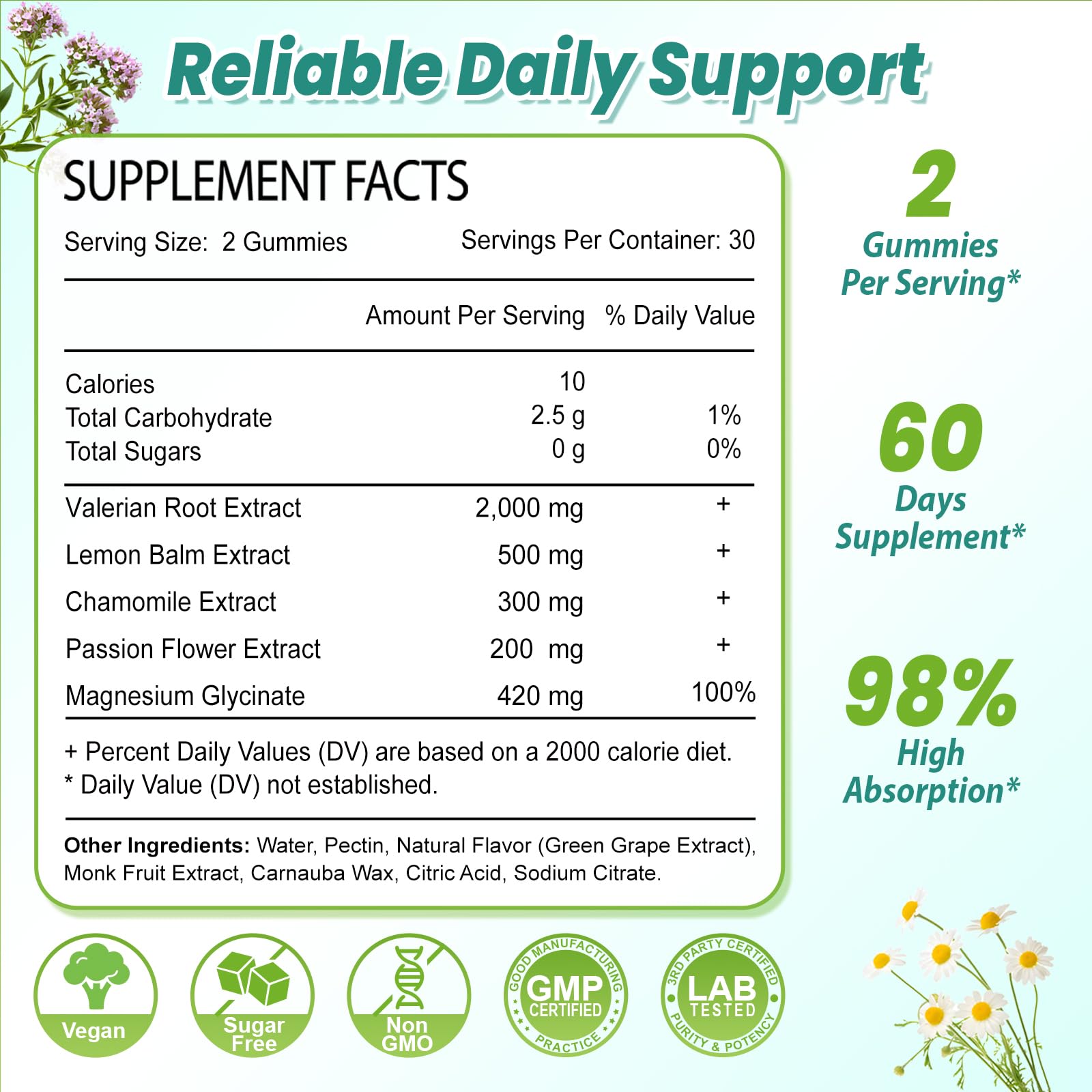 delicious valerian gummies for herbal wellness