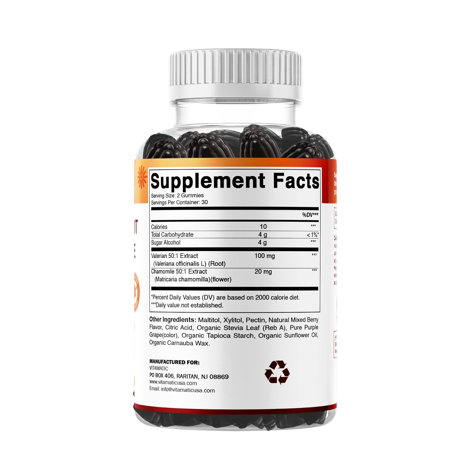 Delicious valerian gummies for relaxation
