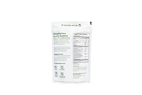 Delicious vanilla berry flavour supplement