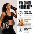 delicious vanilla caramel protein shake