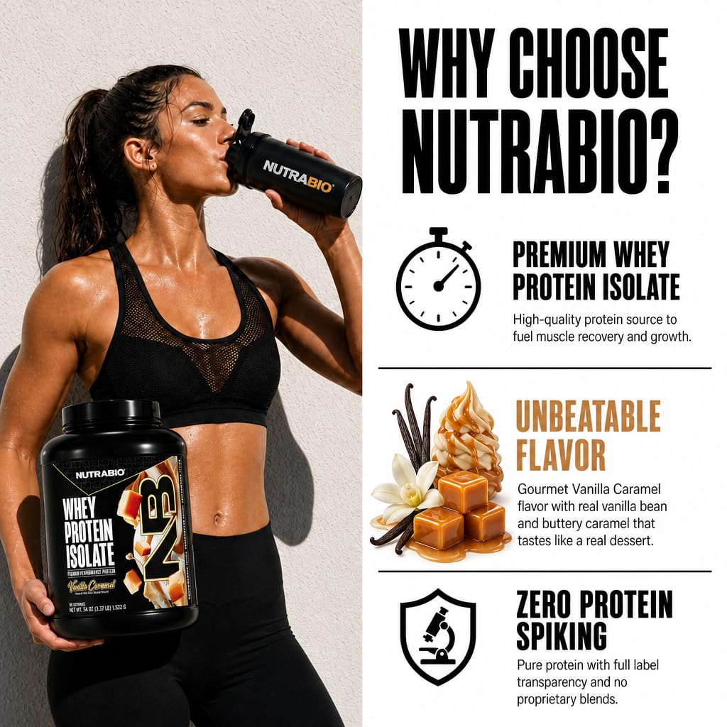 delicious vanilla caramel protein shake