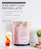 delicious vanilla chai protein shake